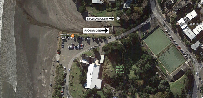 Art gallery Raumati Beach, Kapiti Coast, Paraparaumu, Wellington
